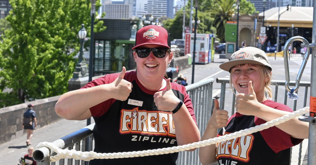 Zipline | Firefly Zipline | Zipline Over the Yarra River Melbourne
